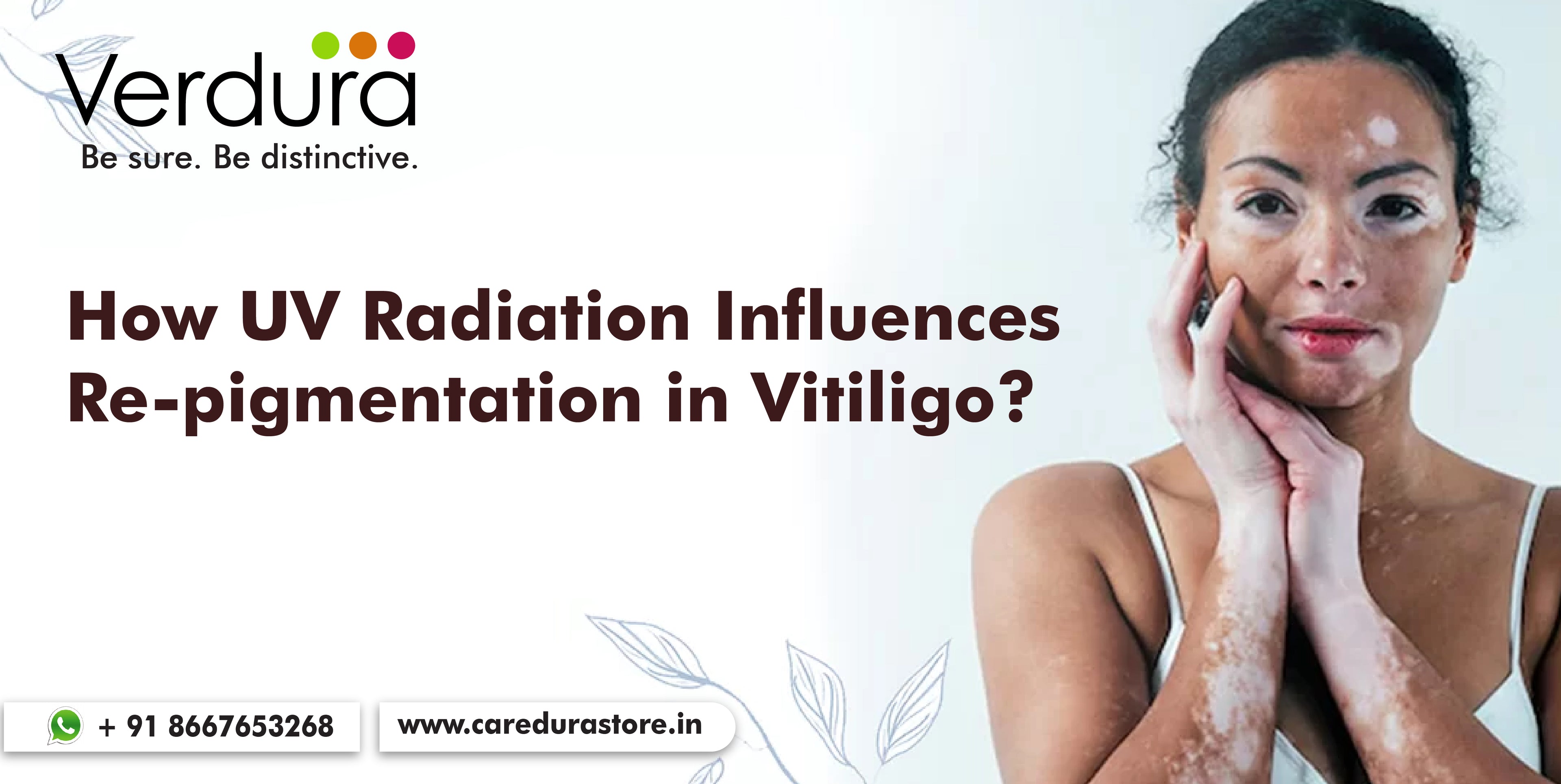 How UV Radiation Influences Re-pigmentation in Vitiligo? – Caredura Store