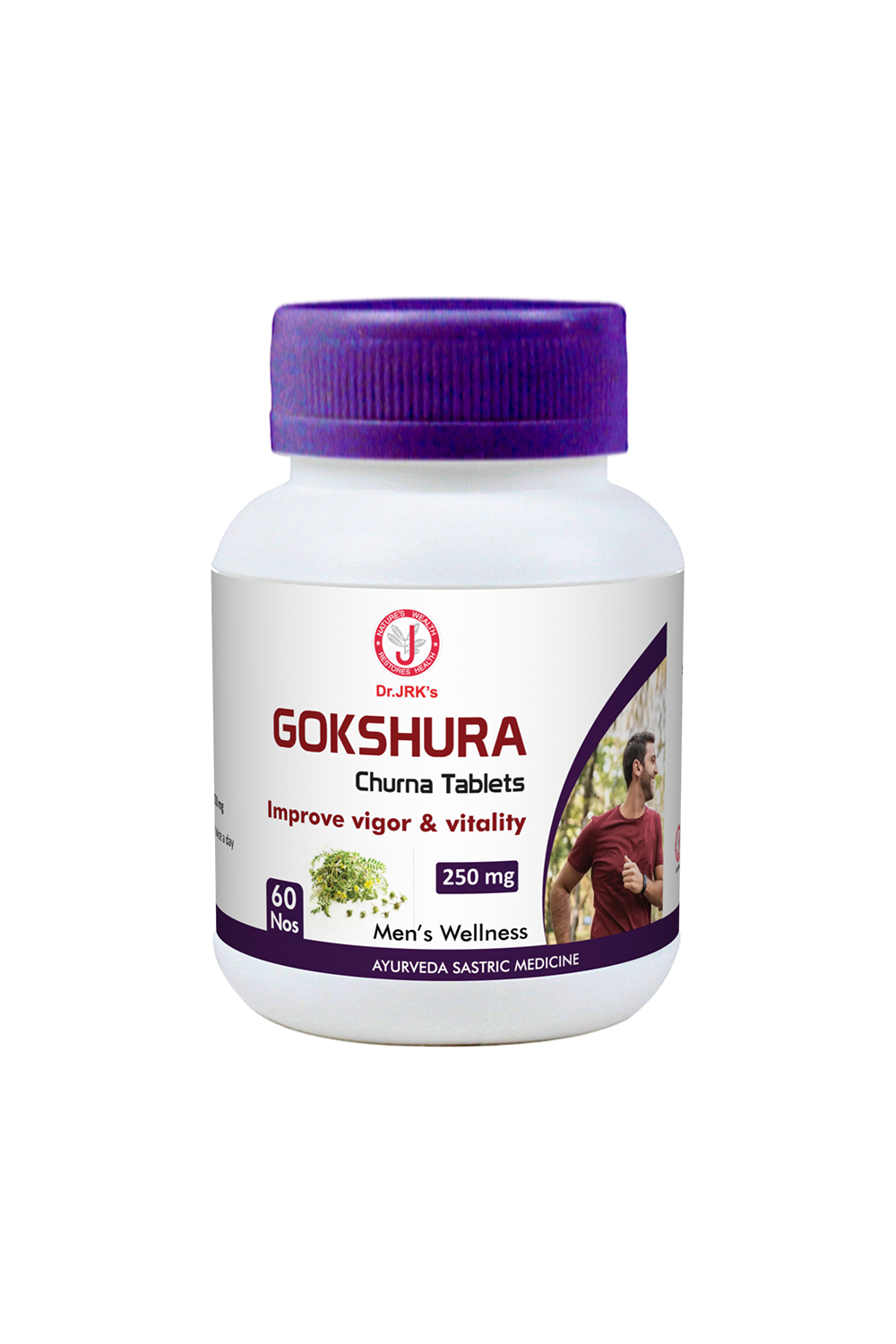 GOKSHURA CHURNA TABLETS 250MG 60 NOS – Caredura Store