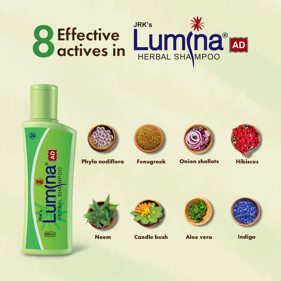 LUMINA AD HERBAL SHAMPOO for Dandruff – Caredura Store