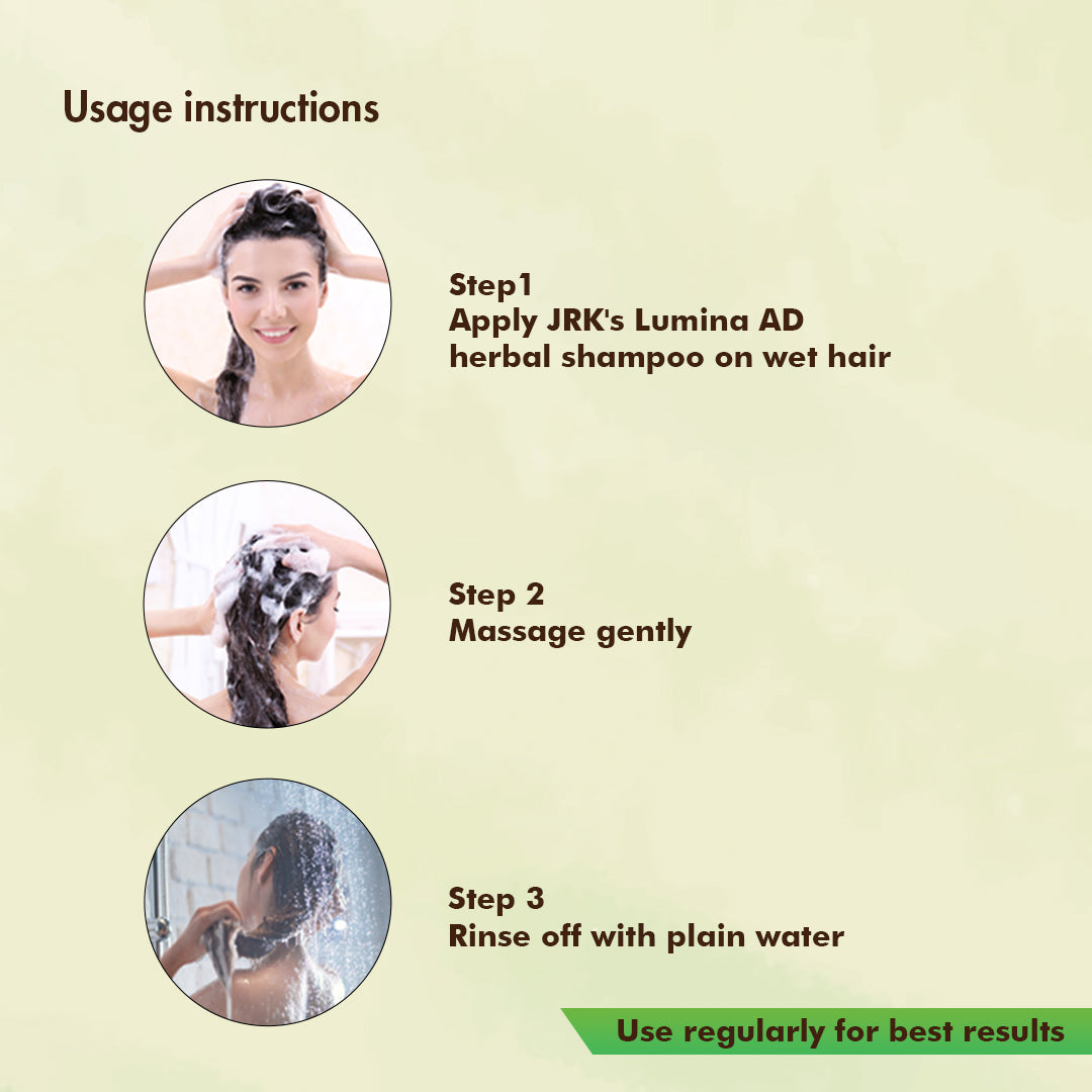 LUMINA AD HERBAL SHAMPOO for Dandruff – Caredura Store