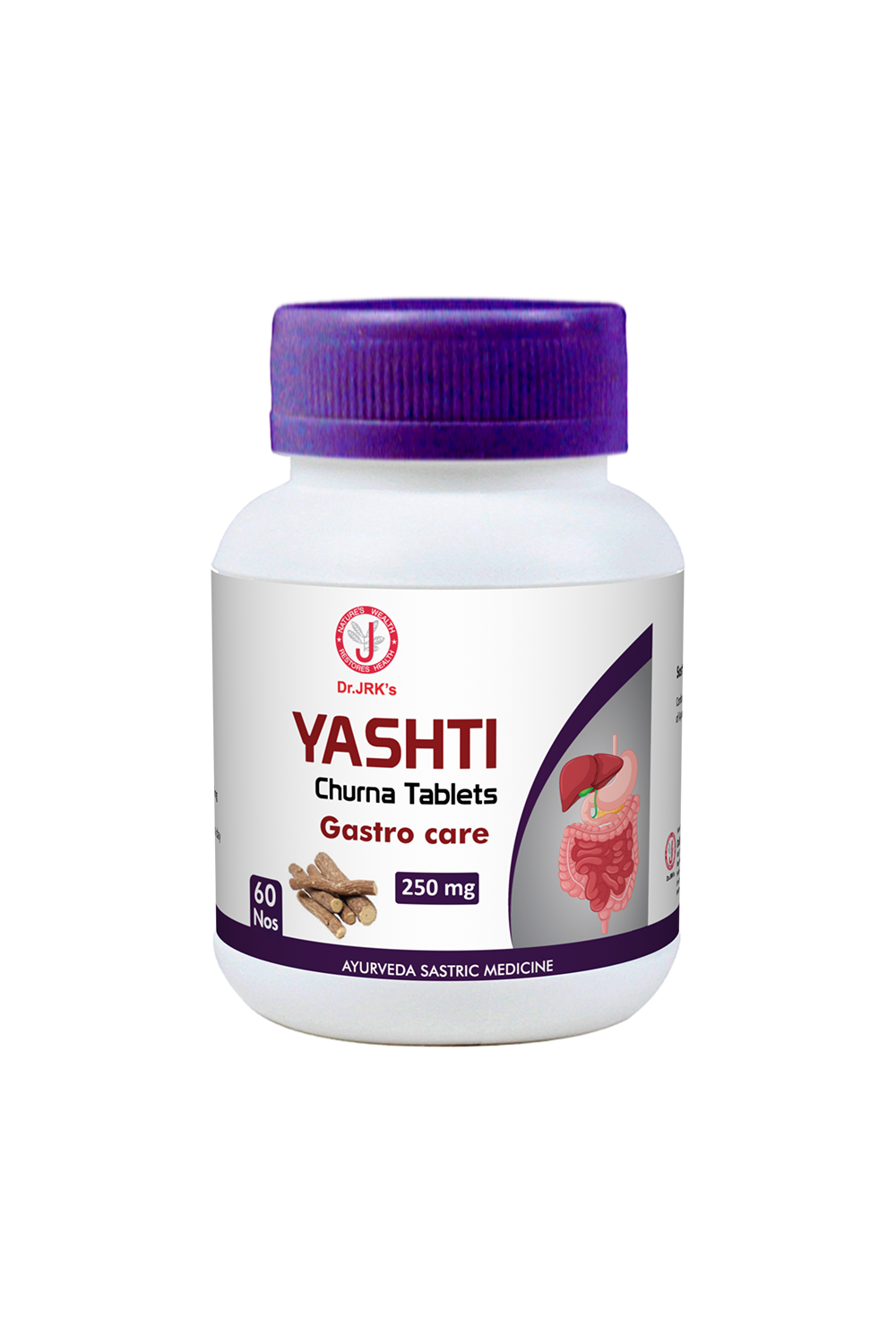 YASHTI CHURNA TABLETS 250MG 60 NOS – Caredura Store
