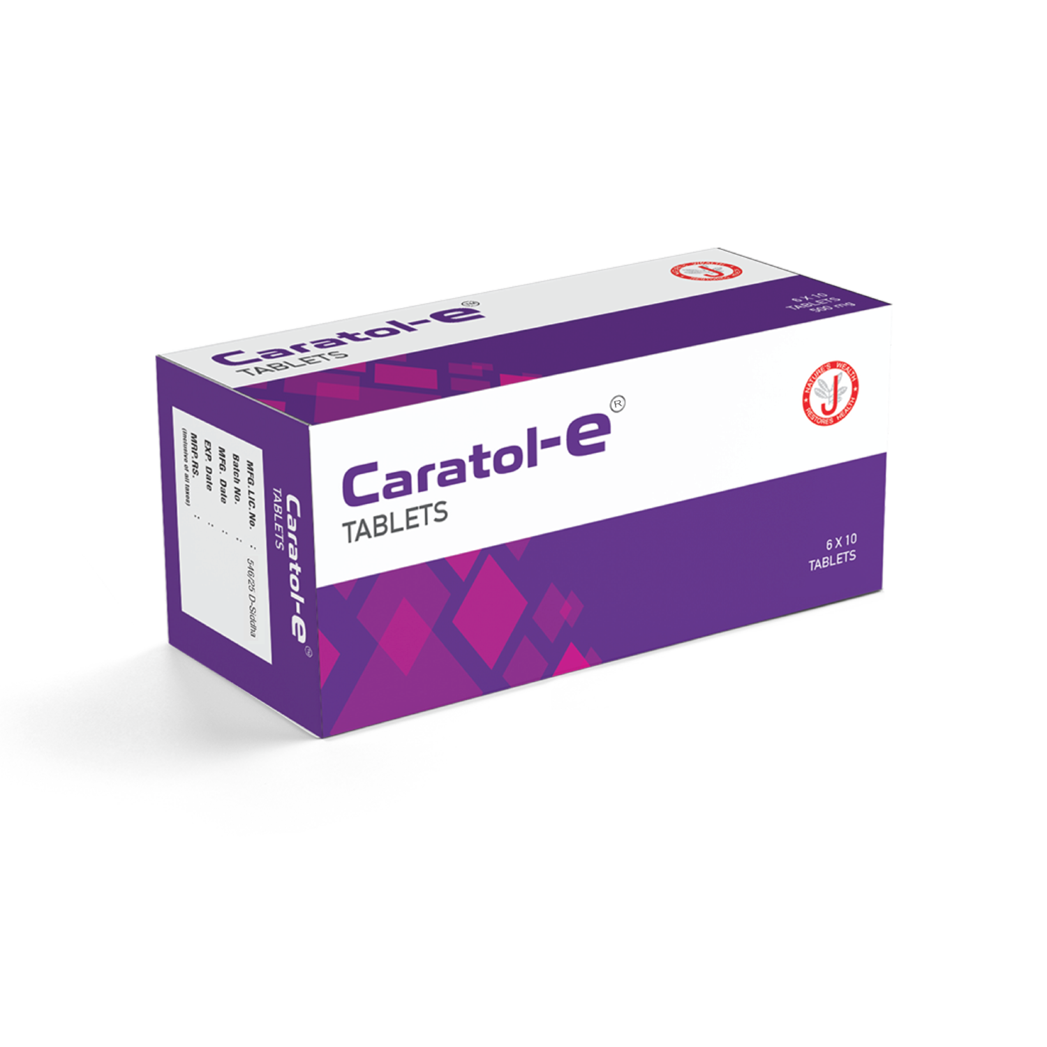 Caratol E Tablets 60nos | To Restore Skin Pigmentation and Tone ...