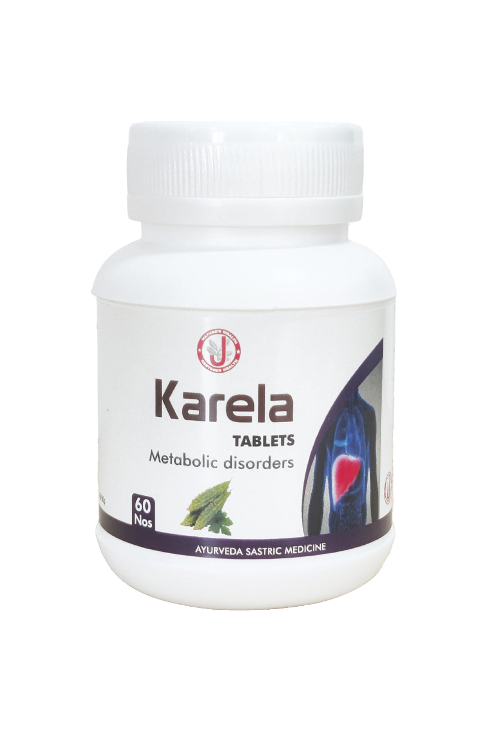 Dr. JRK's Karela Tablets 60 no's – Caredura Store